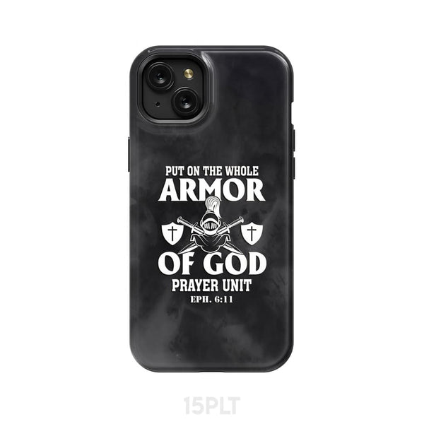 Put On The Whole Armor Of God Phone Case, Christian Bible Verse Gift ...